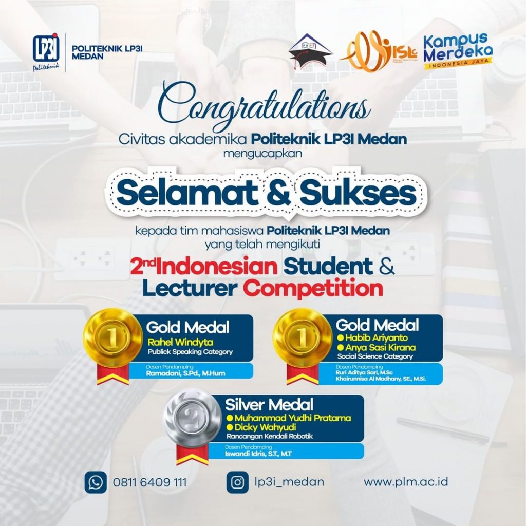 Prestasi Mahasiswa PLM di Kompetisi ISLC 2022